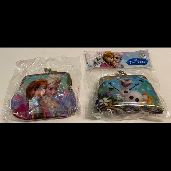 Disney | Accessories | Disney Frozen Coin Wallet 2 Pieces | Poshmark